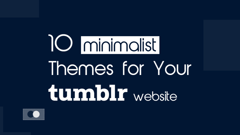 10 Minimalist Tumblr Themes for Your Tumblr Website - DroitThemes