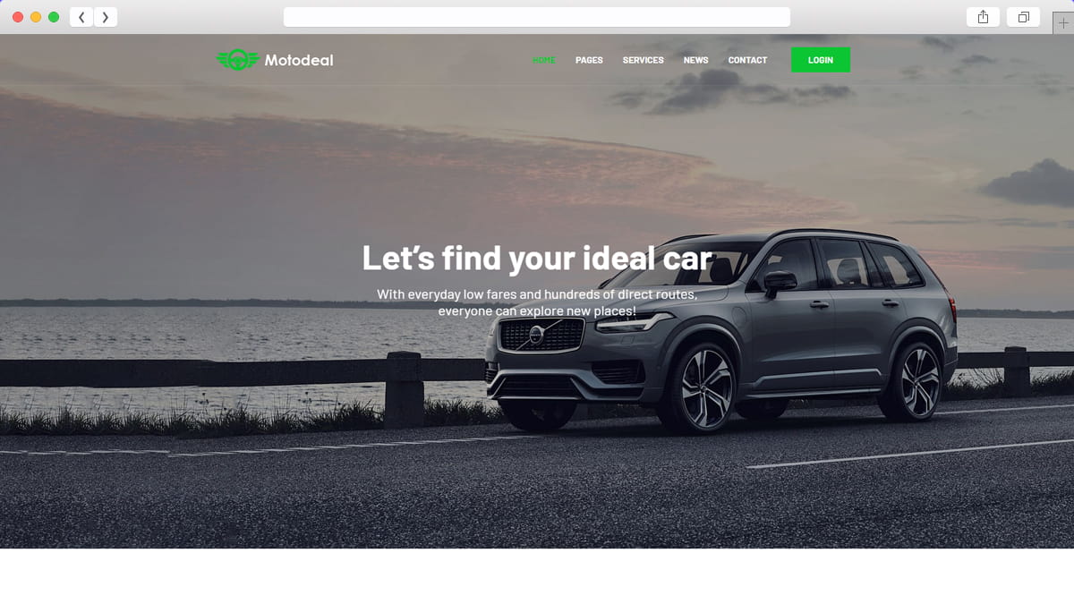Motodeal – The Best Deal for Automotive WordPress Theme - DroitThemes