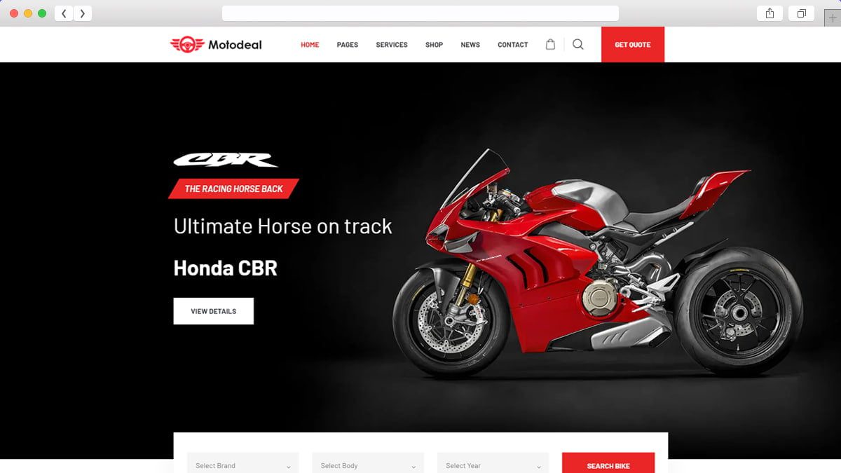 Motodeal – The Best Deal for Automotive WordPress Theme - DroitThemes