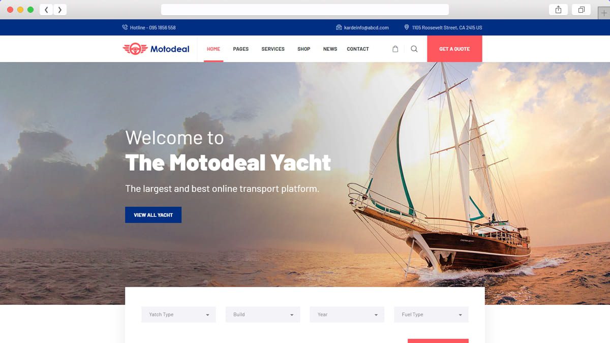 Motodeal – The Best Deal for Automotive WordPress Theme - DroitThemes